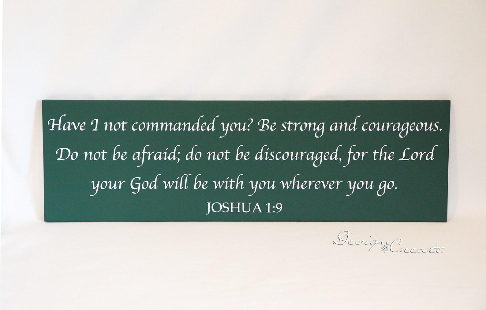Custom Sign Bible Verse Sign Have I Not Commanded You Be | Etsy