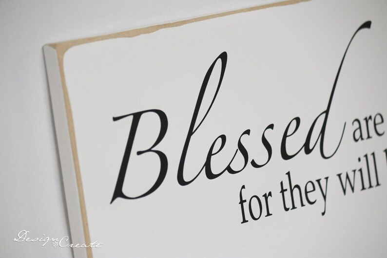 Custom Sign - Bible Verse Sign - Blessed Are Those Who Mourn, for They ...