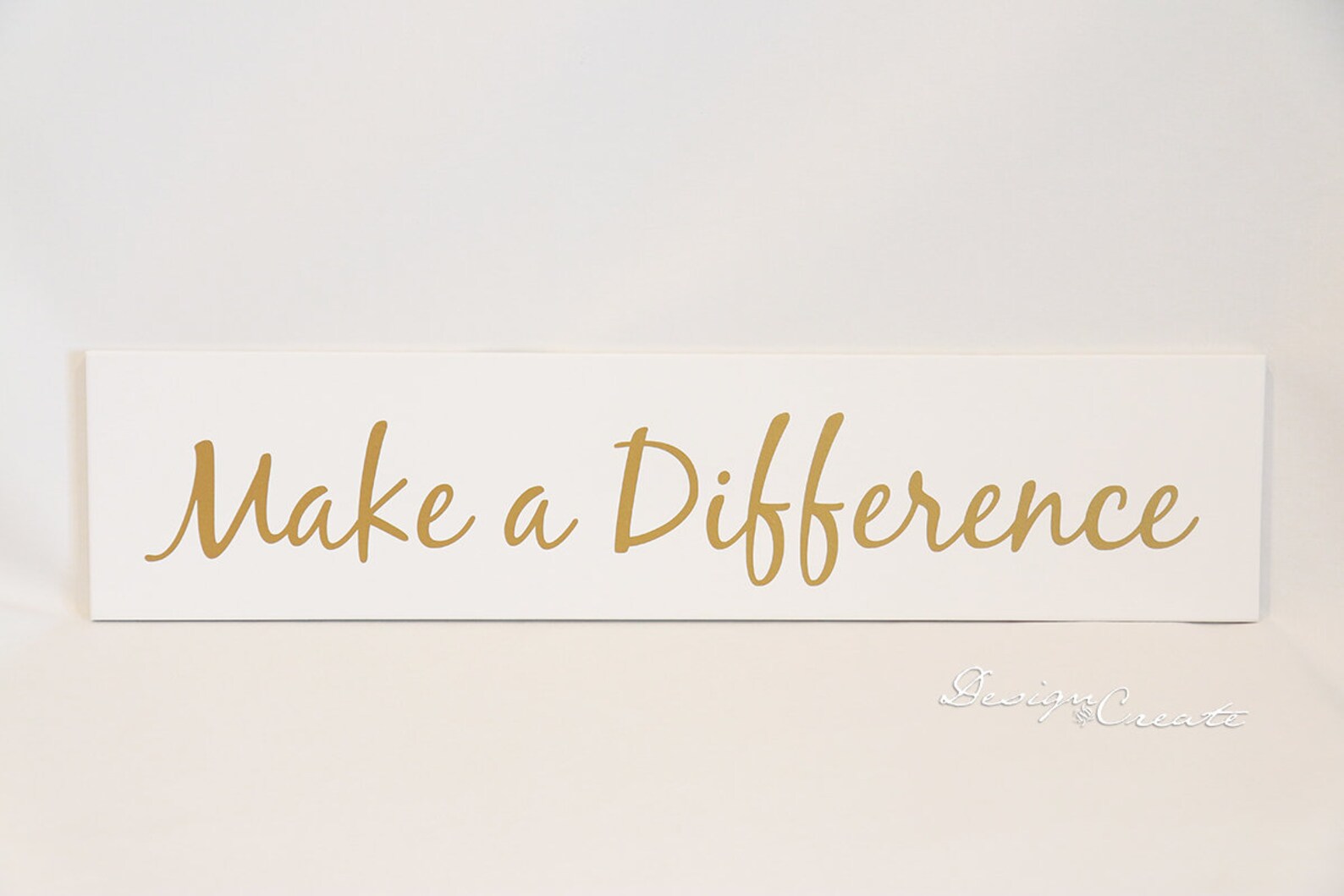 Wood Sign Make a Difference Custom Wood Sign You Pick - Etsy