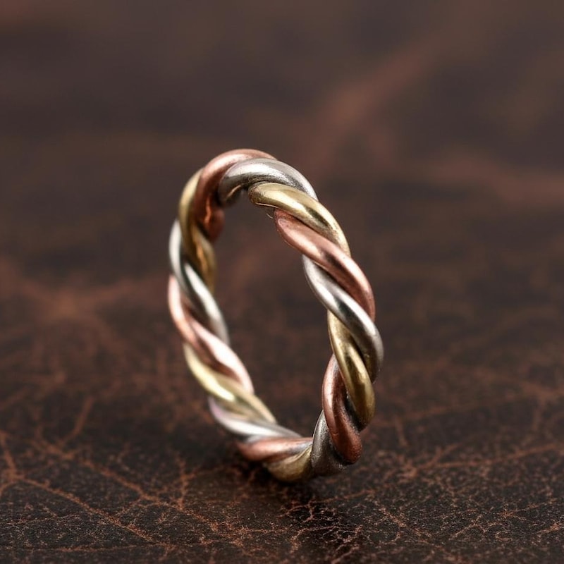 Tri Color Rings - Etsy