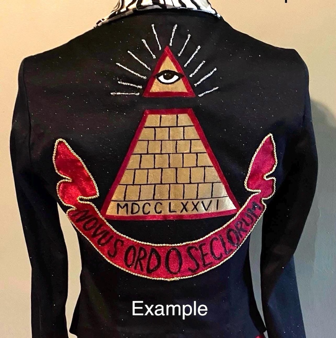 80s Inspired Pyramid Jacket: Desperately Seeking Susan Cosplay - Etsy