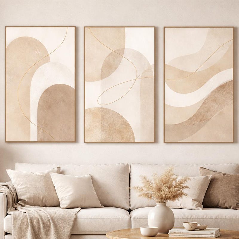 Texture Boho Art Painting - Etsy UK