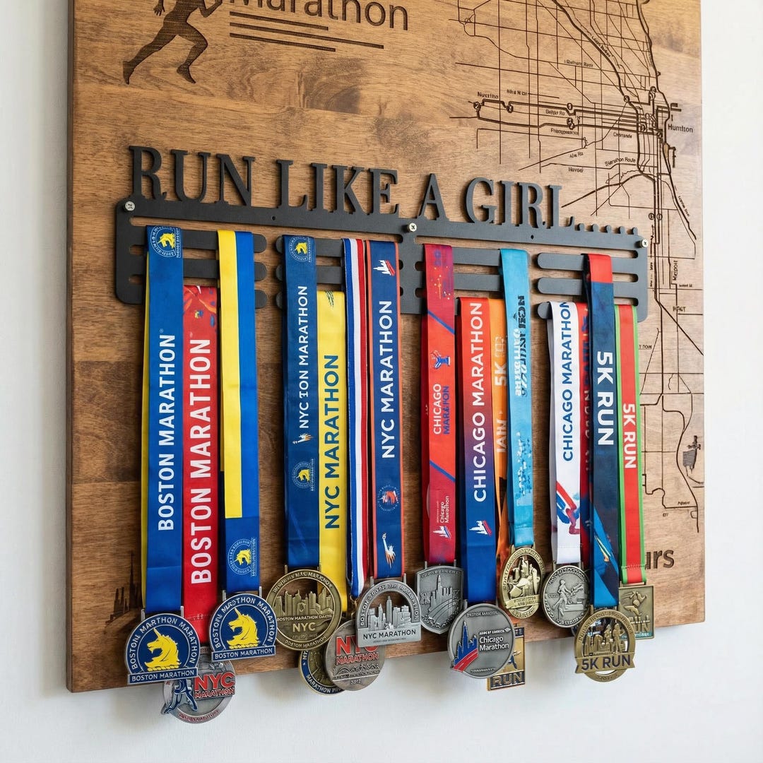 Custom Metal Medal Hanger,race Medal Wall Hanger,running Medal Display ...