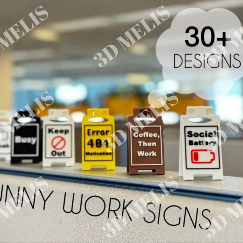 Funny Work Signs - Etsy
