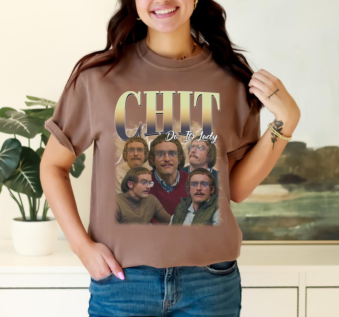 CHIT Do It Lady Graphic Tee: Funny Retro Meme Shirt - Etsy