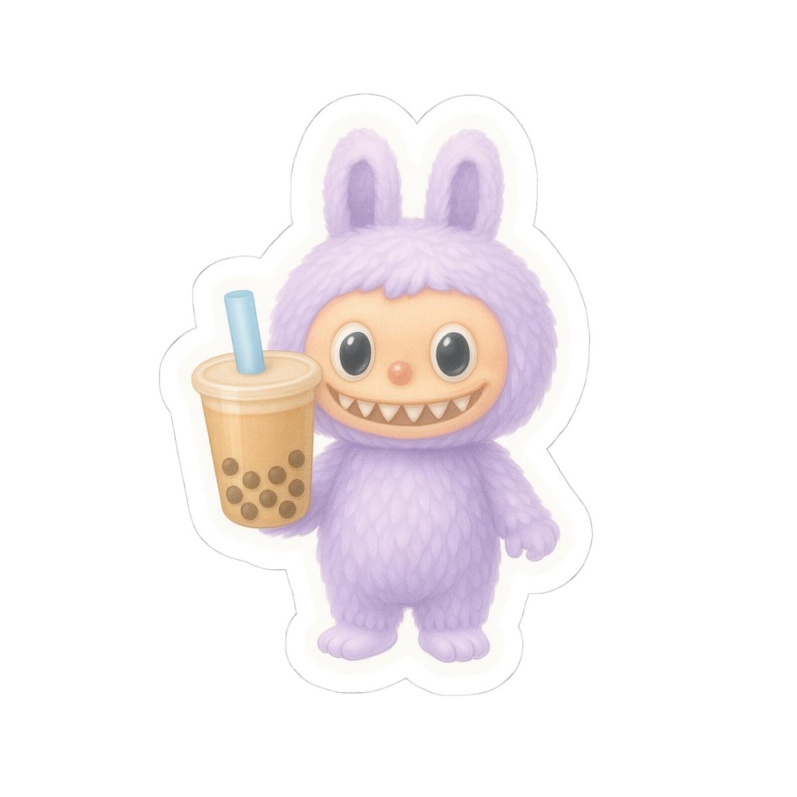 Labubu Stickers, Cute Stickers for Laptops, Trending, Waterproof, Vinyl ...