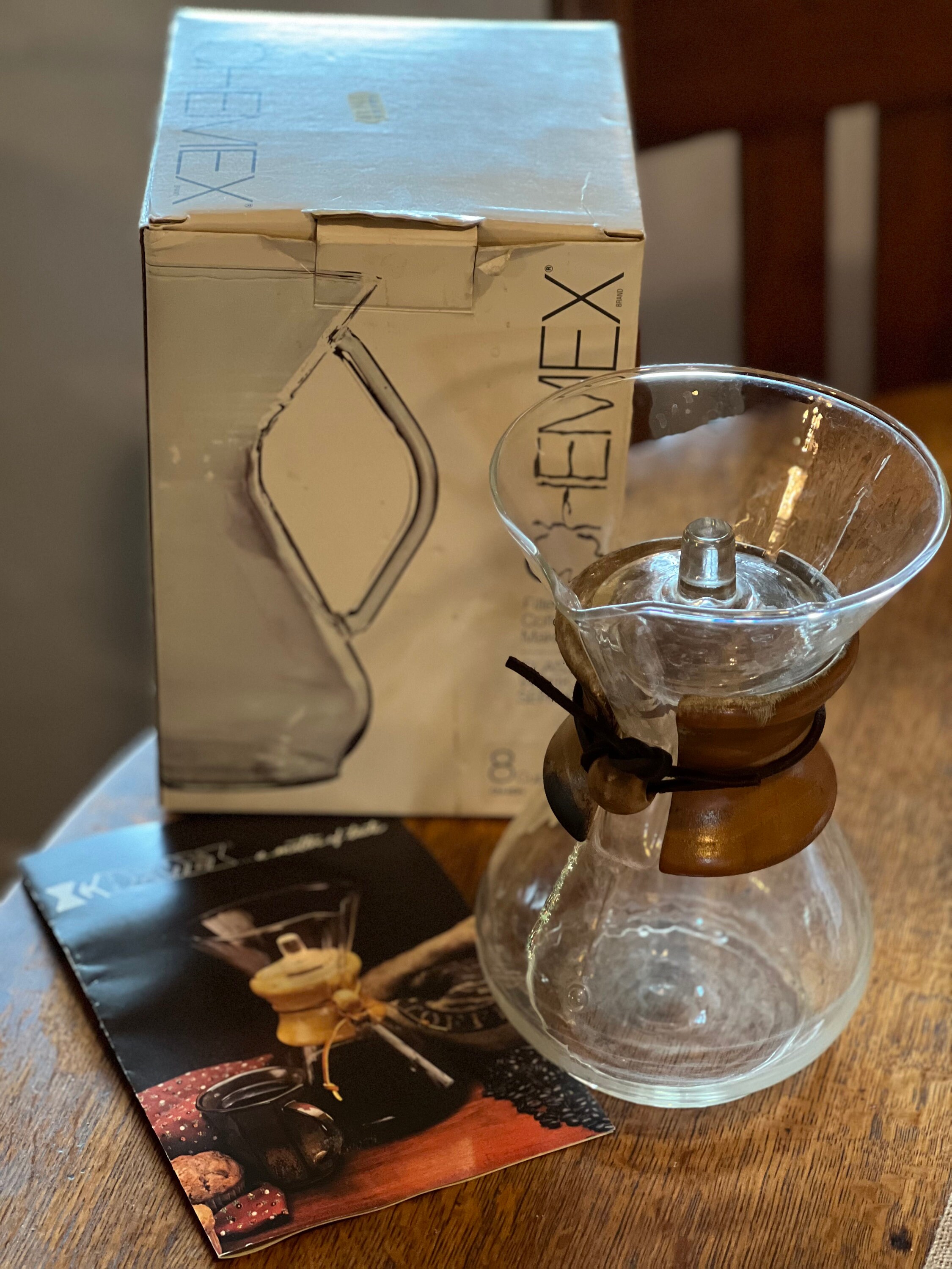 Chemex Coffee Maker Vintage 80's - Etsy