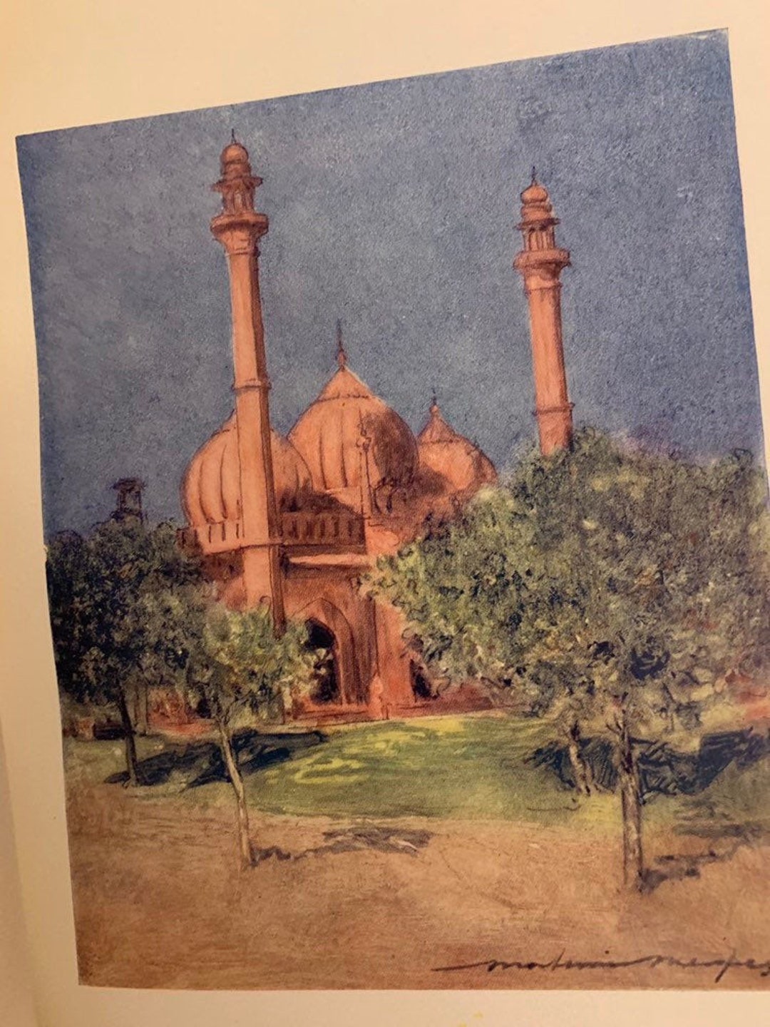 INDIA by Mortimer Menpes With Sensation Art Plates - Etsy