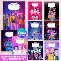Customizable Composition Book Cover - Etsy