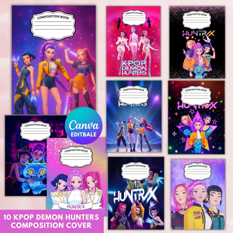 Kpop Demon Hunters School Supplies - Etsy