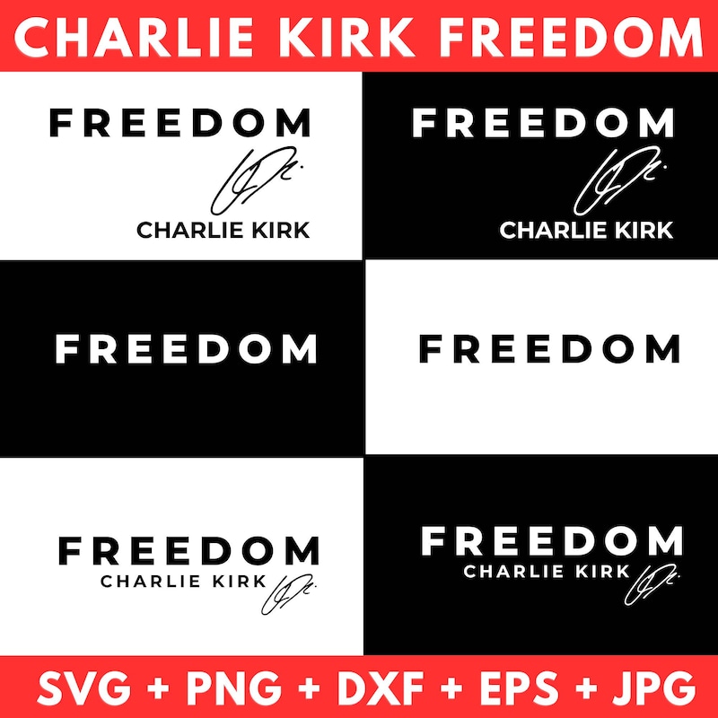 Rip Charlie Kirk Stickers - Etsy