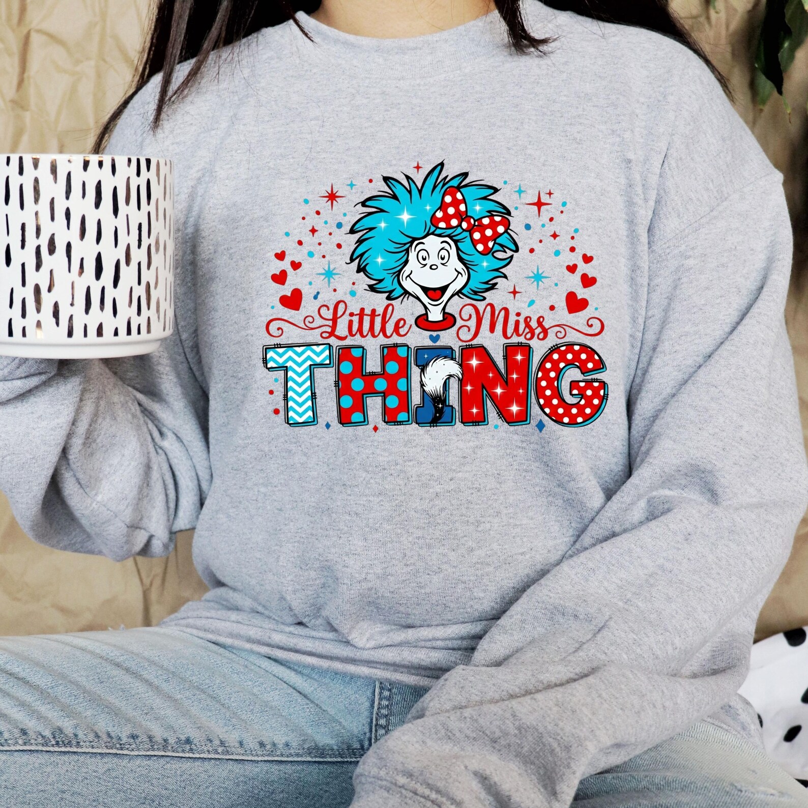 Thing 1 Thing 2 Png, Thing Png Bundle, Little Miss Thing PNG, Read ...