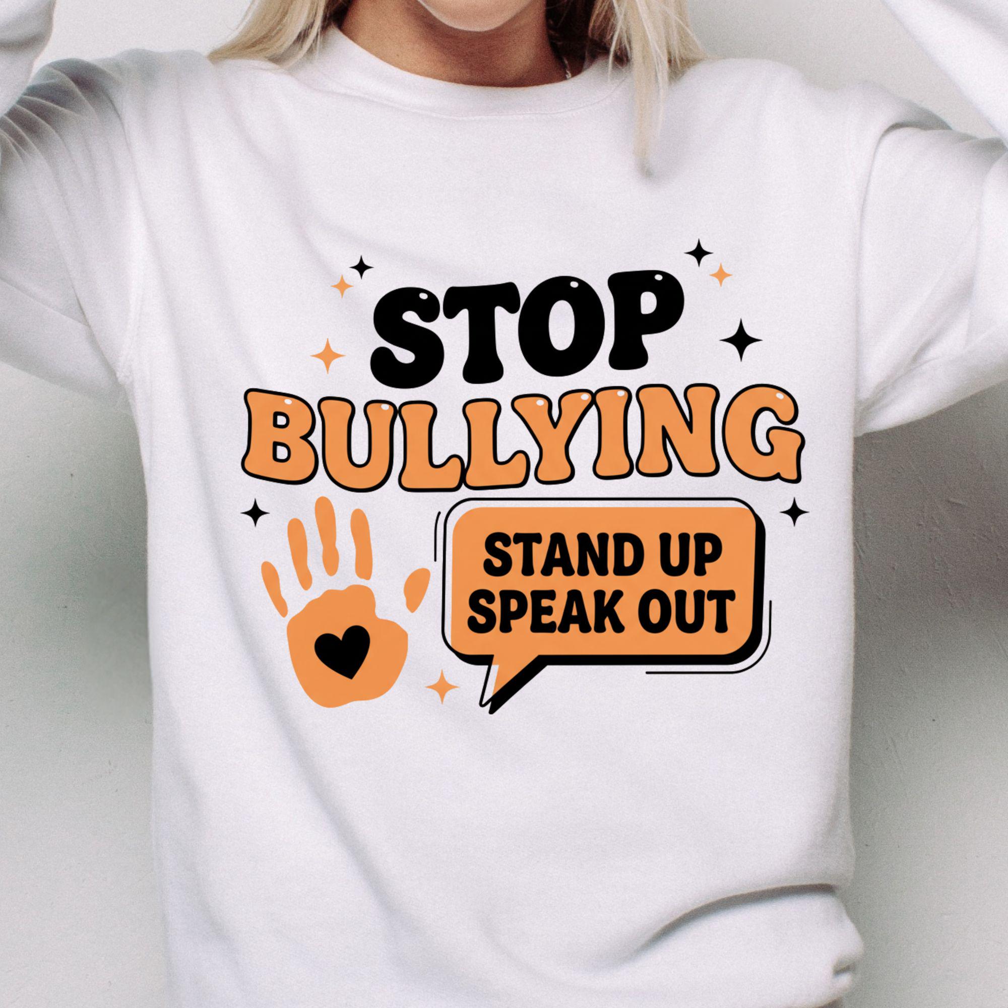 Anti Bullying PNG Bundle, Stop Bullying Png, End Bullying Png,unity Day ...