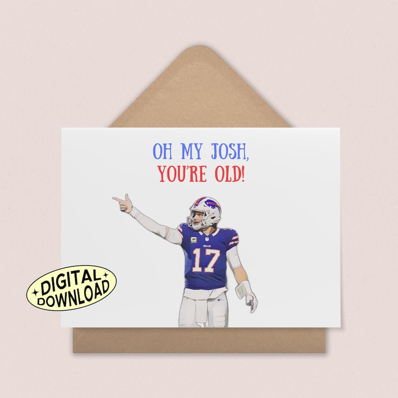Josh Allen Dad Png - Etsy