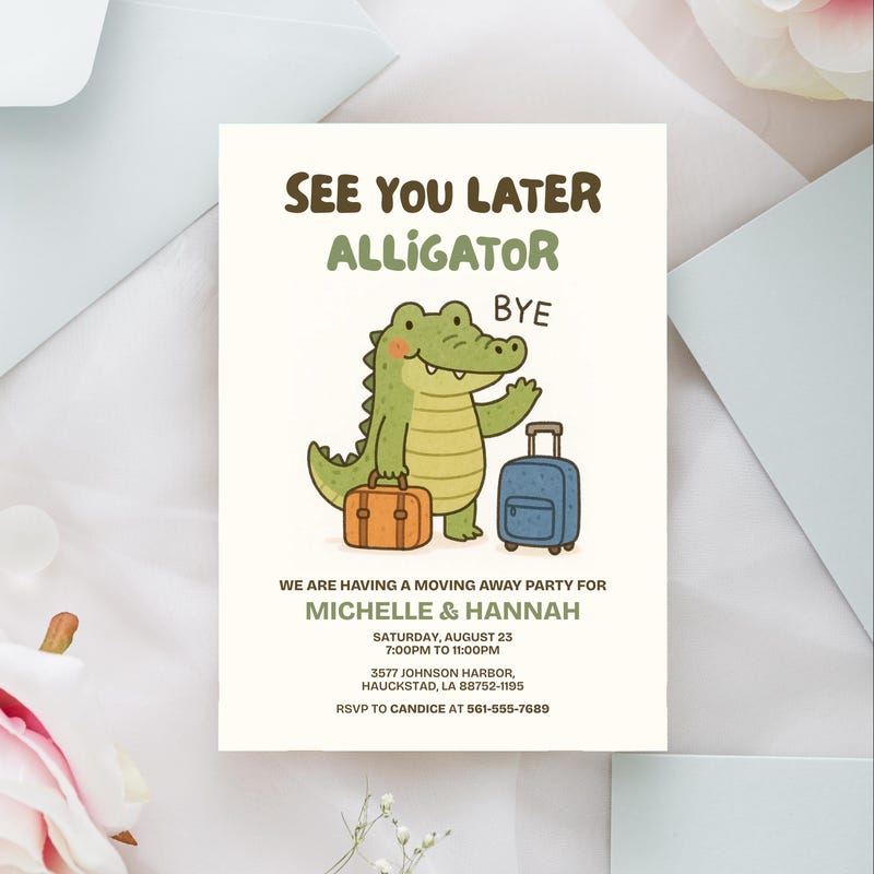 See You Later Alligator - Etsy