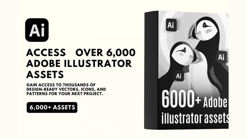 10,000+ Adobe Illustrator Assets & Templates Mega Vector Design Bundle ...