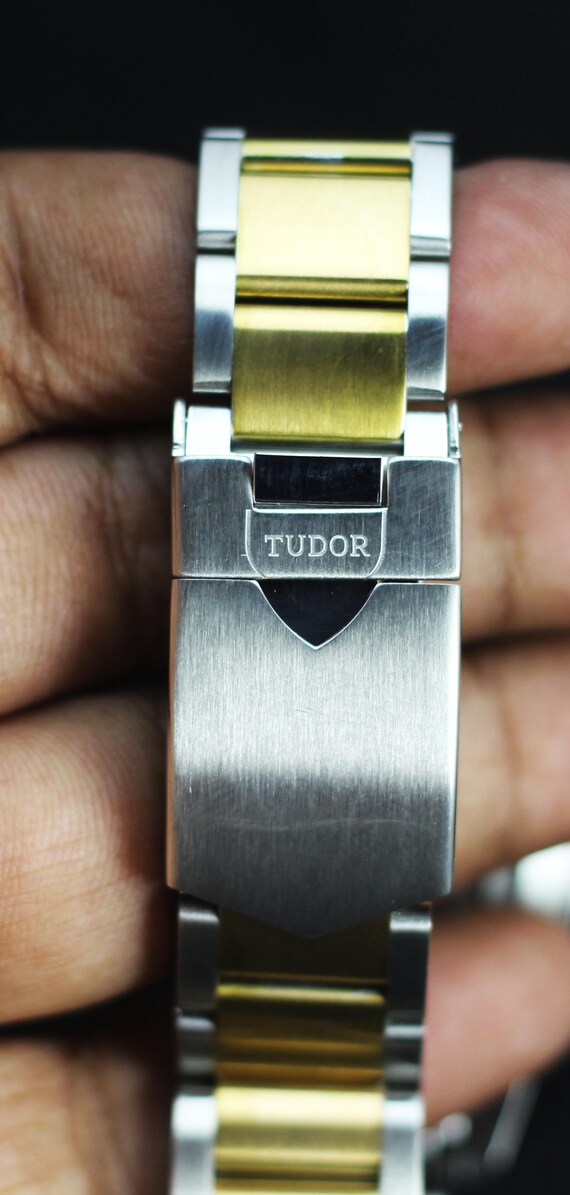 Tudor Automatic Chronograph In Gold Dial With Date In… - Gem