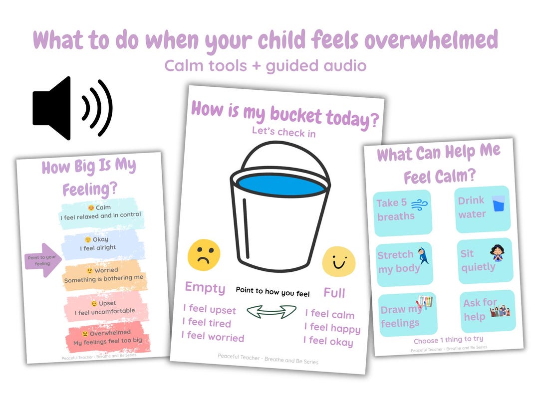 Calm Down Toolkit for Kids | Emotional Regulation and Anxiety Support ...