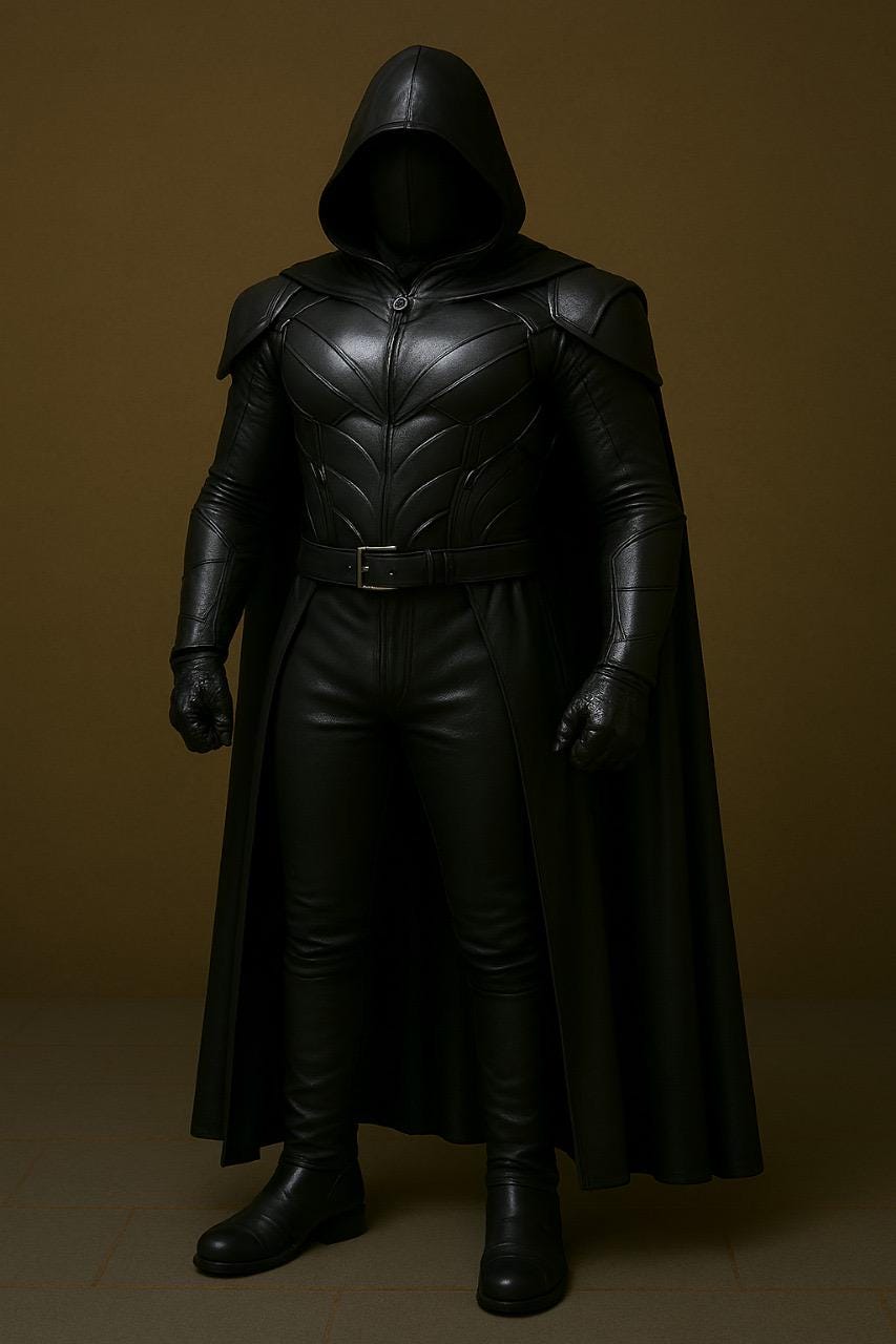 Shadow Sentinel Tactical Stealth Armor: Hooded Superhero Cosplay ...