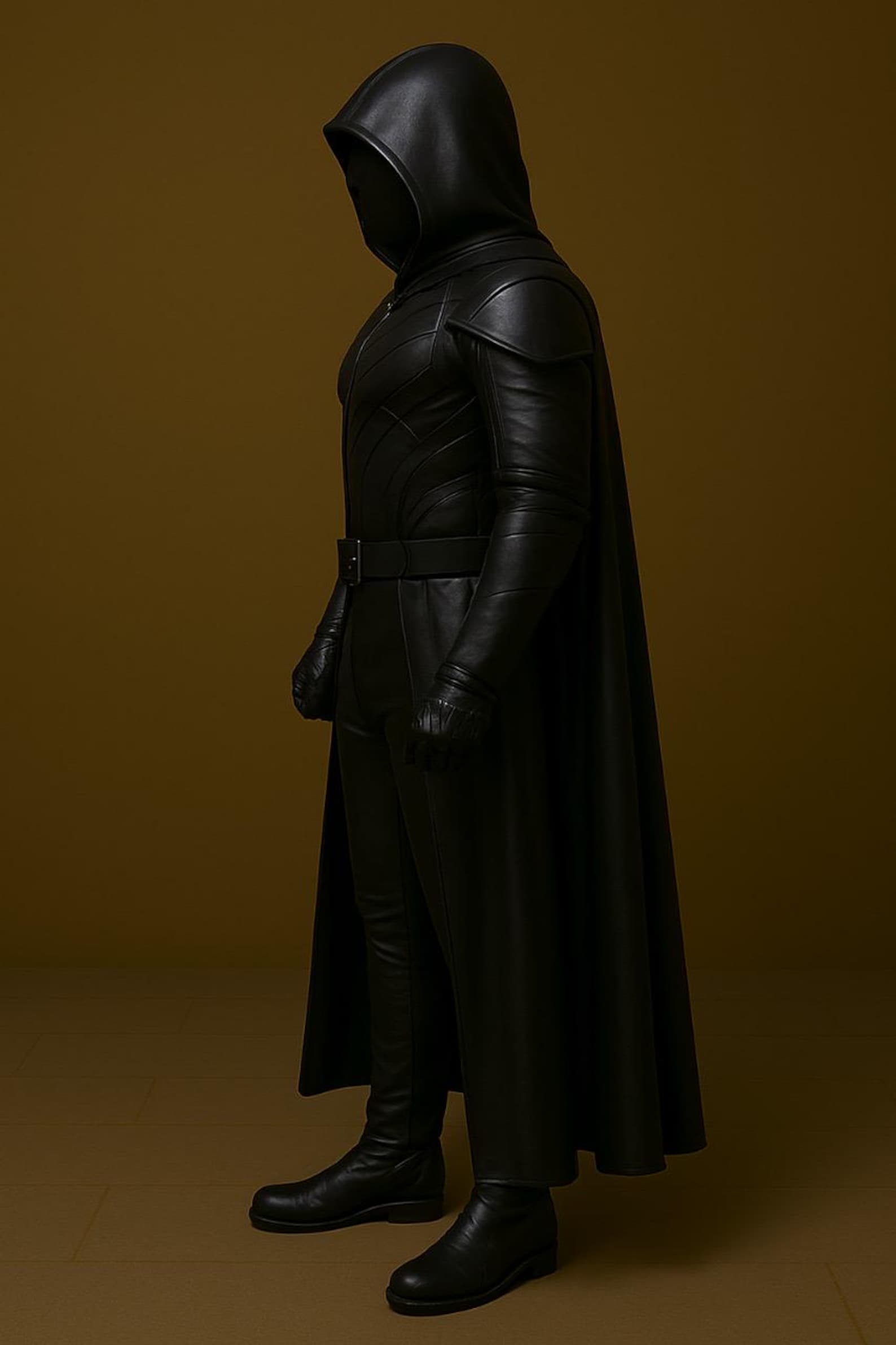 Shadow Sentinel Tactical Stealth Armor: Hooded Superhero Cosplay ...