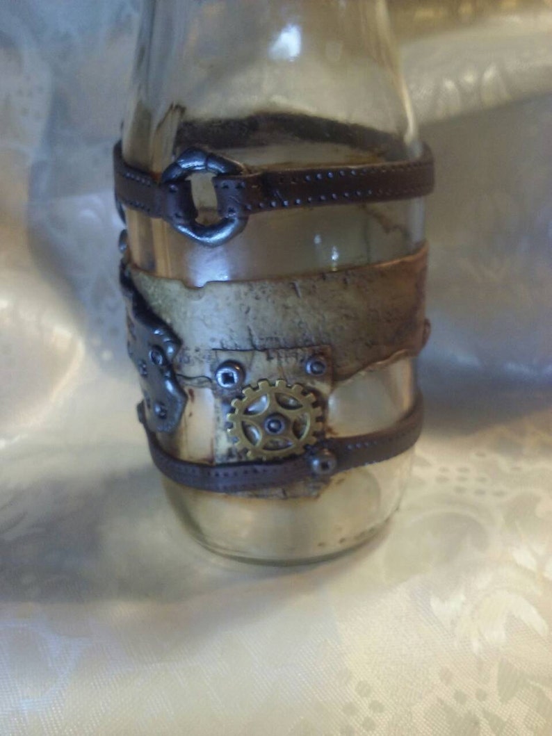 Steam bucks Coffee. Steampunk bottle | Etsy