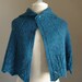 Hand Knit Wool Tweed Capelet Wrap - Etsy