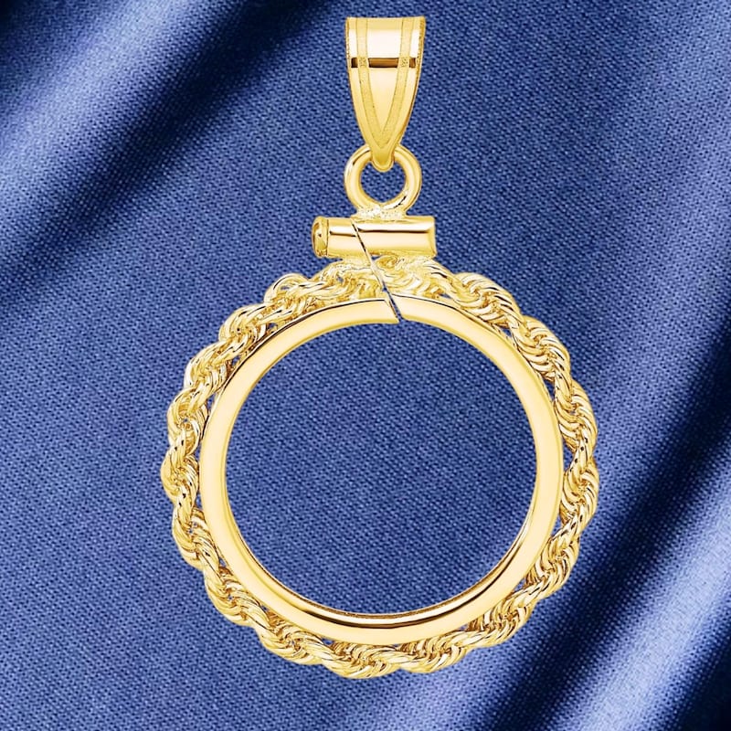 Coin Bezel for Bracelet - Etsy