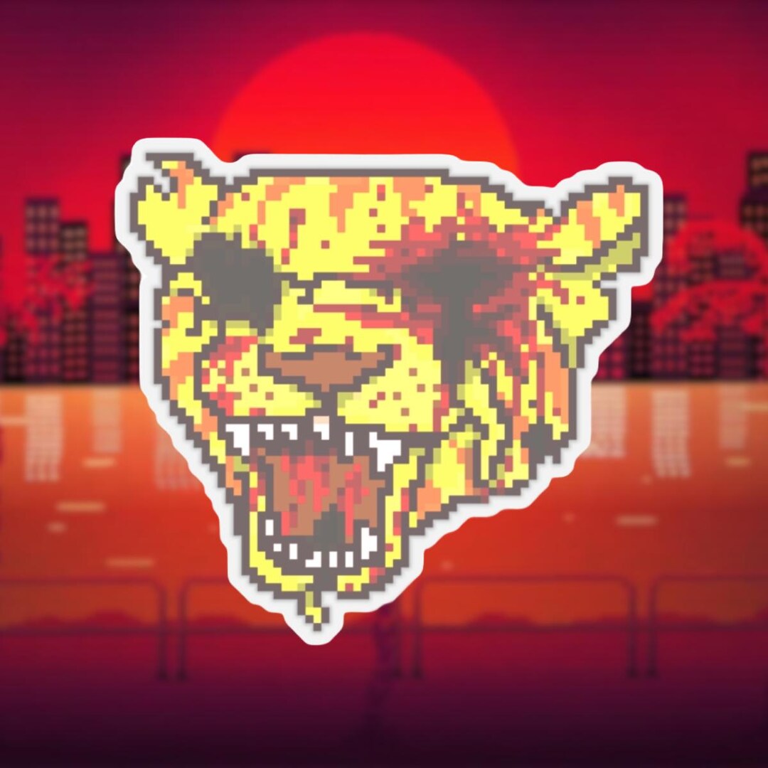 Tony Hotline Miami Sticker, Hotline Miami 2 - Etsy