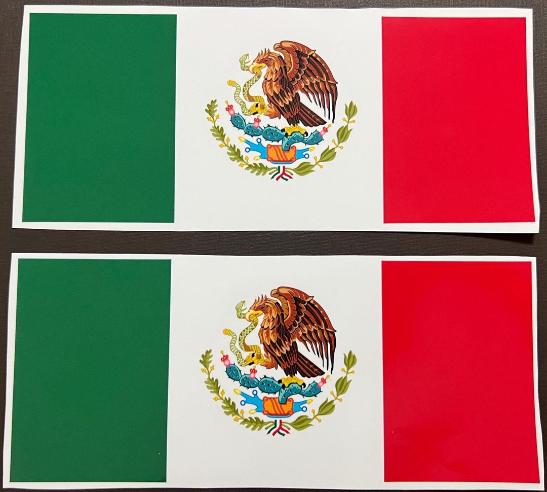 CJ2 Silverado Mexican Flag Vinyl Emblem Overlay Chevy Bowtie Universal ...