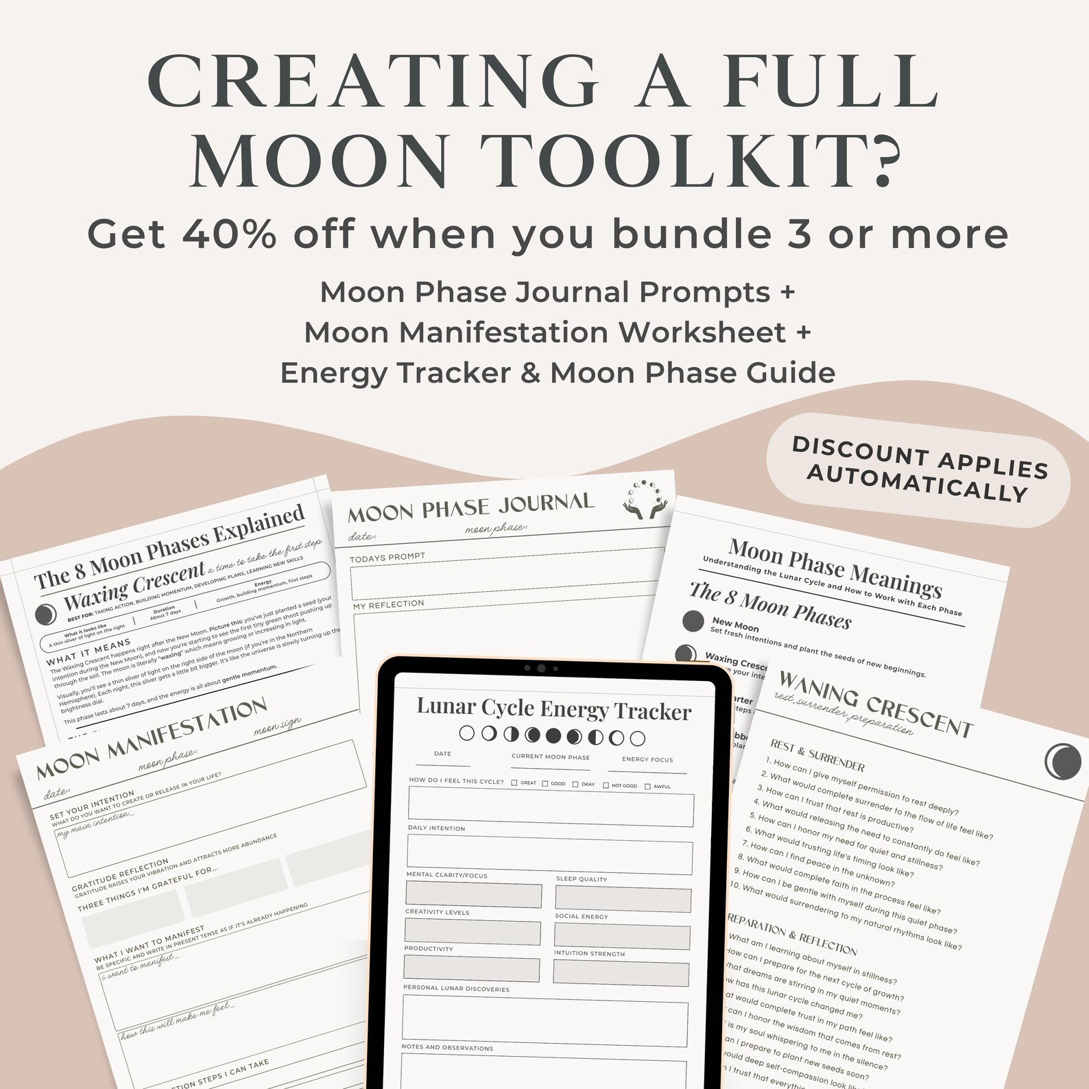 Moon Ritual Checklist Editable | New Moon Full Moon Guide PDF | Lunar ...