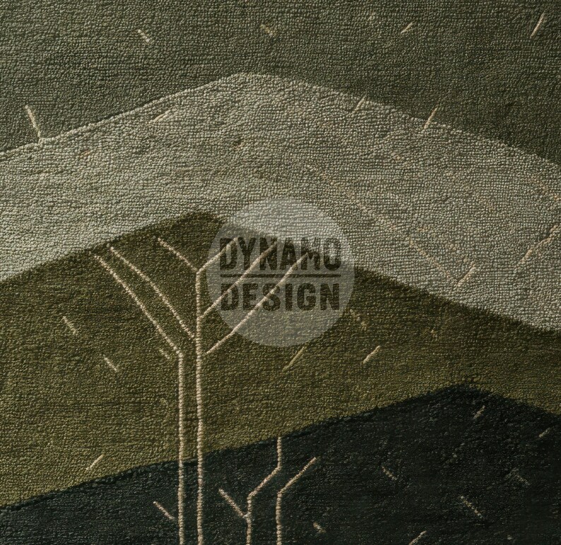 Handmade Wool Octagon Rug 8x8 Feet | Modern Beige Gray Area Carpet ...