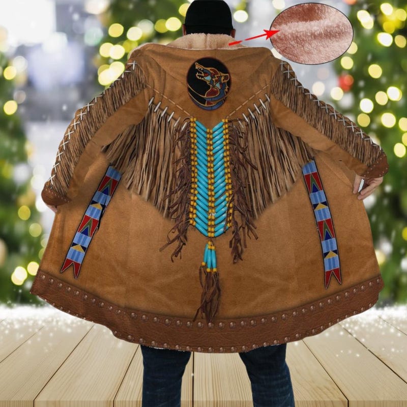 Turquoise Fringe Coat - Etsy