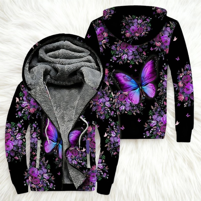 Zip up Fleece Jackets - Etsy