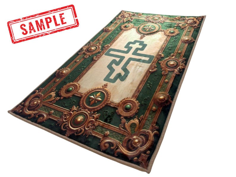 Our Lady of Guadalupe Prayer Mat: Catholic Gift, Christian Worship Rug ...