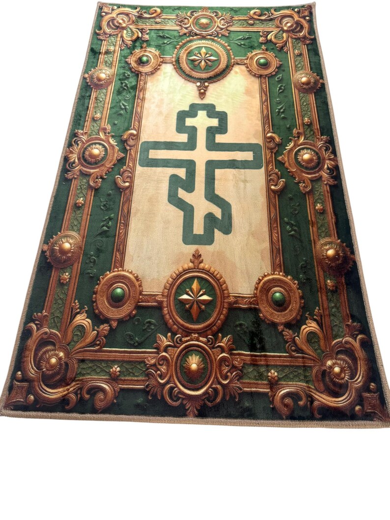 Our Lady of Guadalupe Prayer Mat: Catholic Gift, Christian Worship Rug ...
