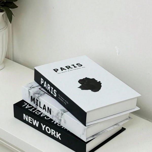 Faux Fake Books - Etsy