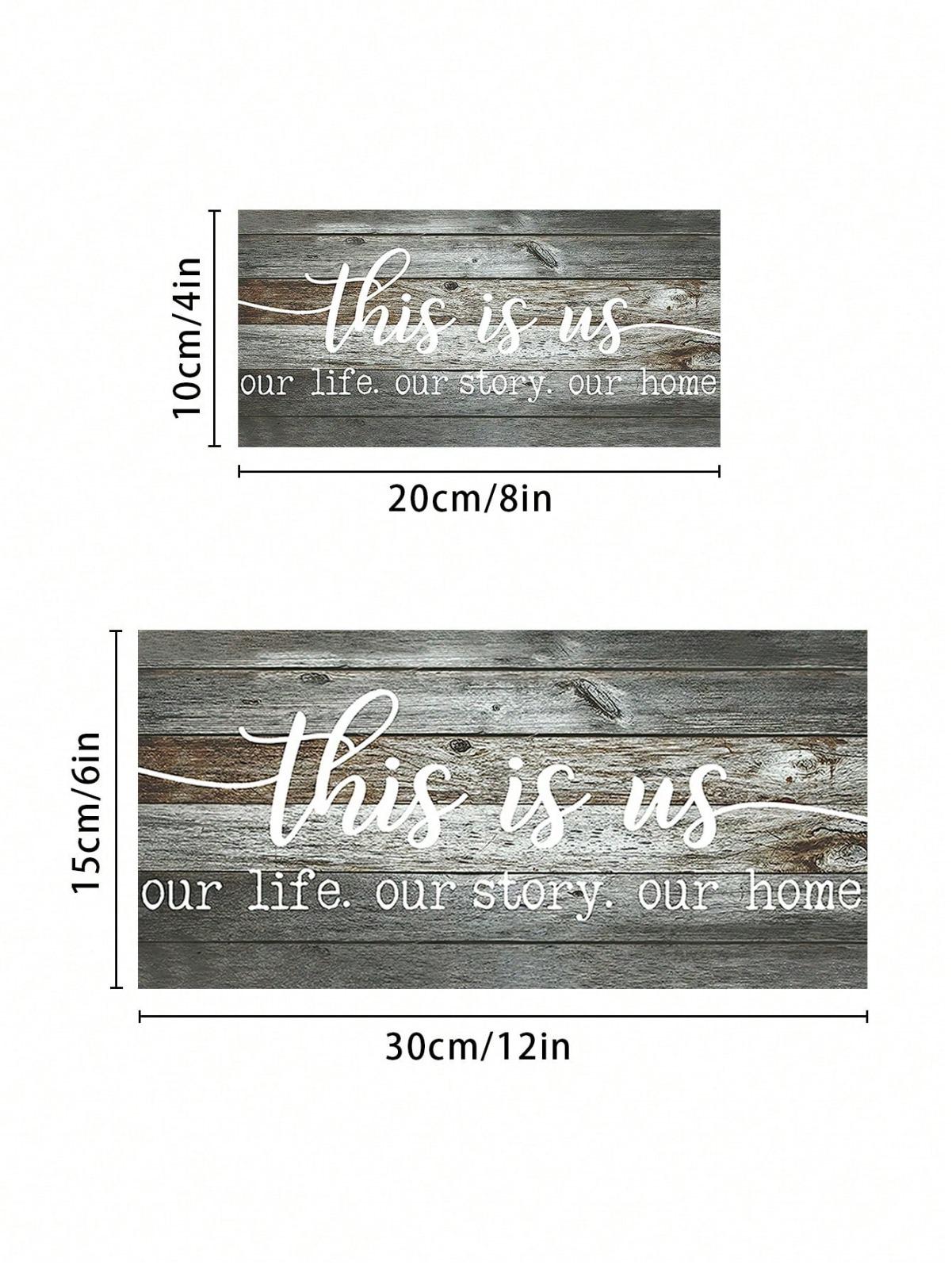 Modern Slogan Wood Wall Hanging: Inspirational Home Decor - Etsy