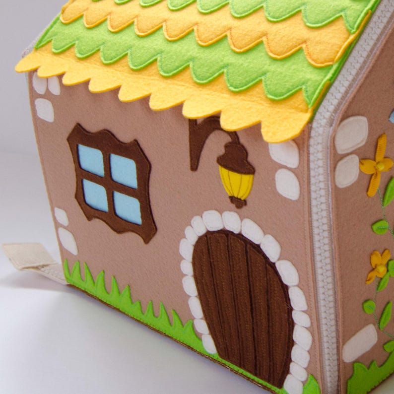 DIY Fairy Doll House From Felt, PDF Sewing Pattern and Tutorial - Etsy