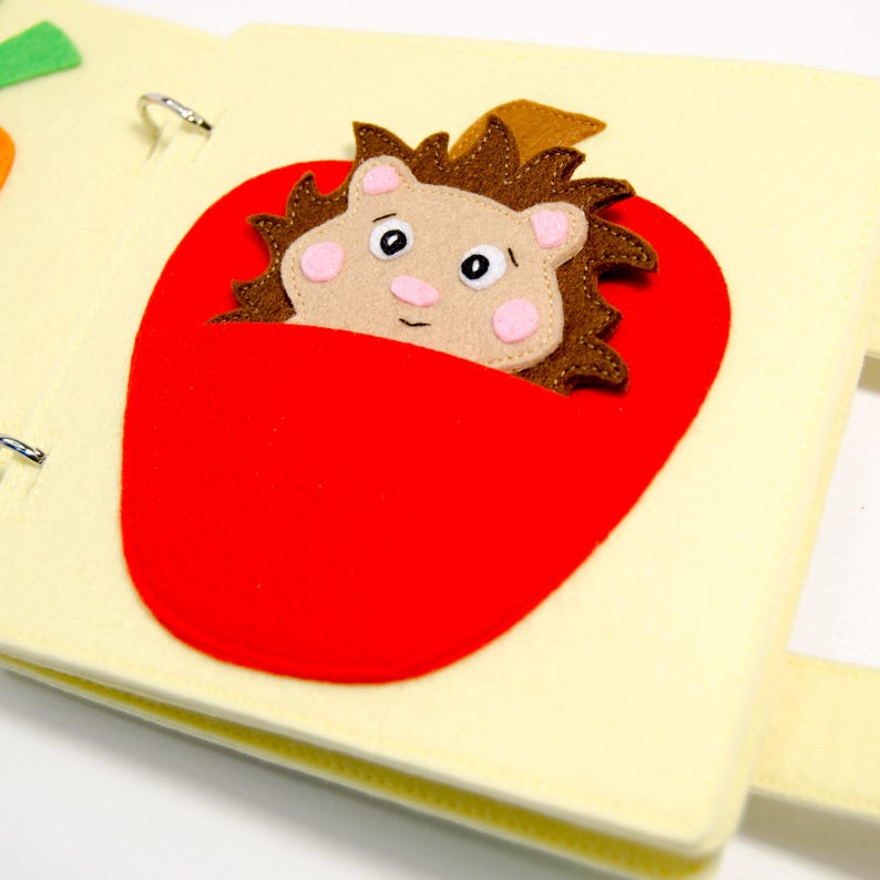 Felt Quiet Book Sewing Pattern PDF – 12x12 Cm (4.7x4.7") DIY Tutorial ...