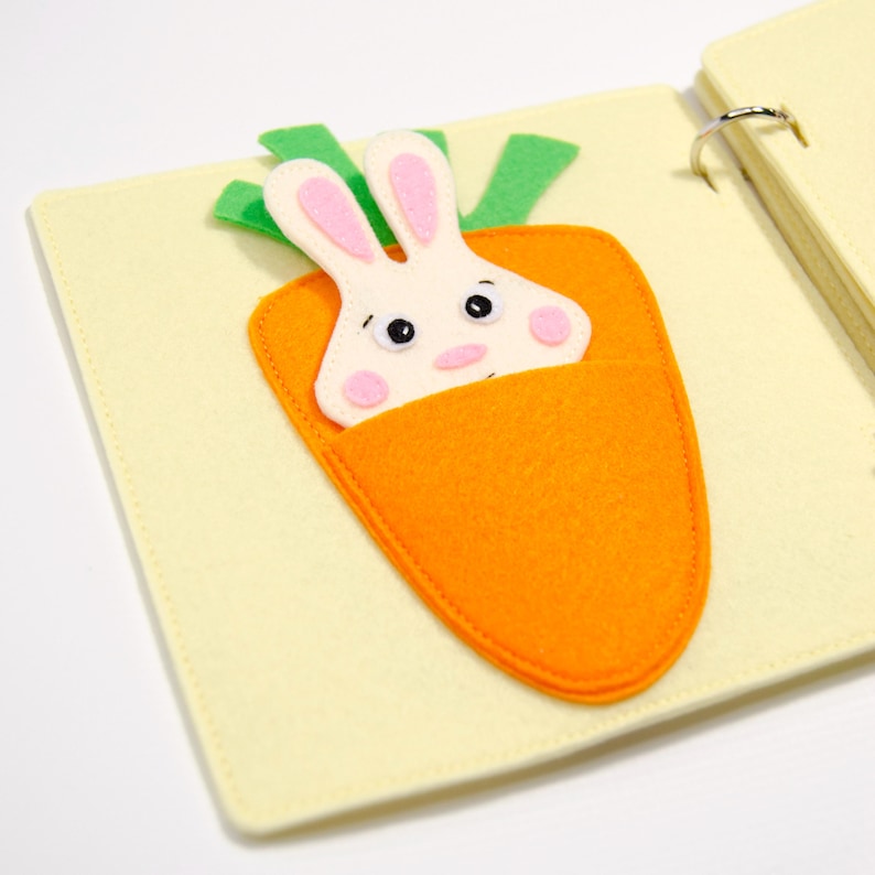 Felt Quiet Book Sewing Pattern PDF – 12x12 Cm (4.7x4.7") DIY Tutorial ...