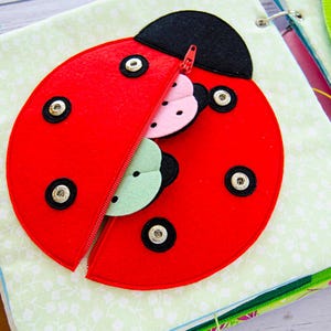 Quiet Book Page, Ladybugs, PDF Sewing Pattern, SVG Files - Etsy