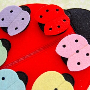 Quiet Book Page, Ladybugs, PDF Sewing Pattern, SVG Files - Etsy