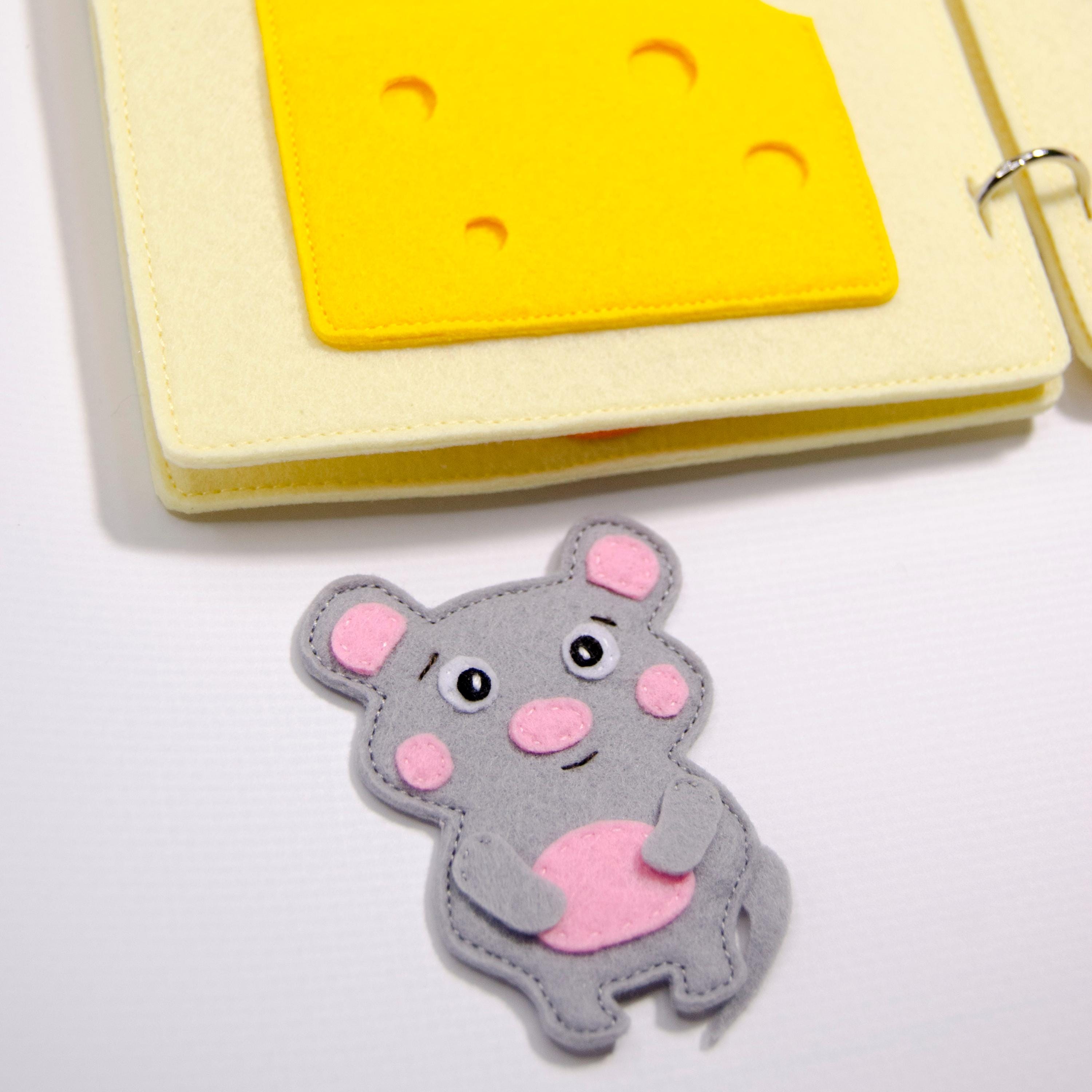 Felt Quiet Book Sewing Pattern PDF – 12x12 Cm (4.7x4.7") DIY Tutorial ...