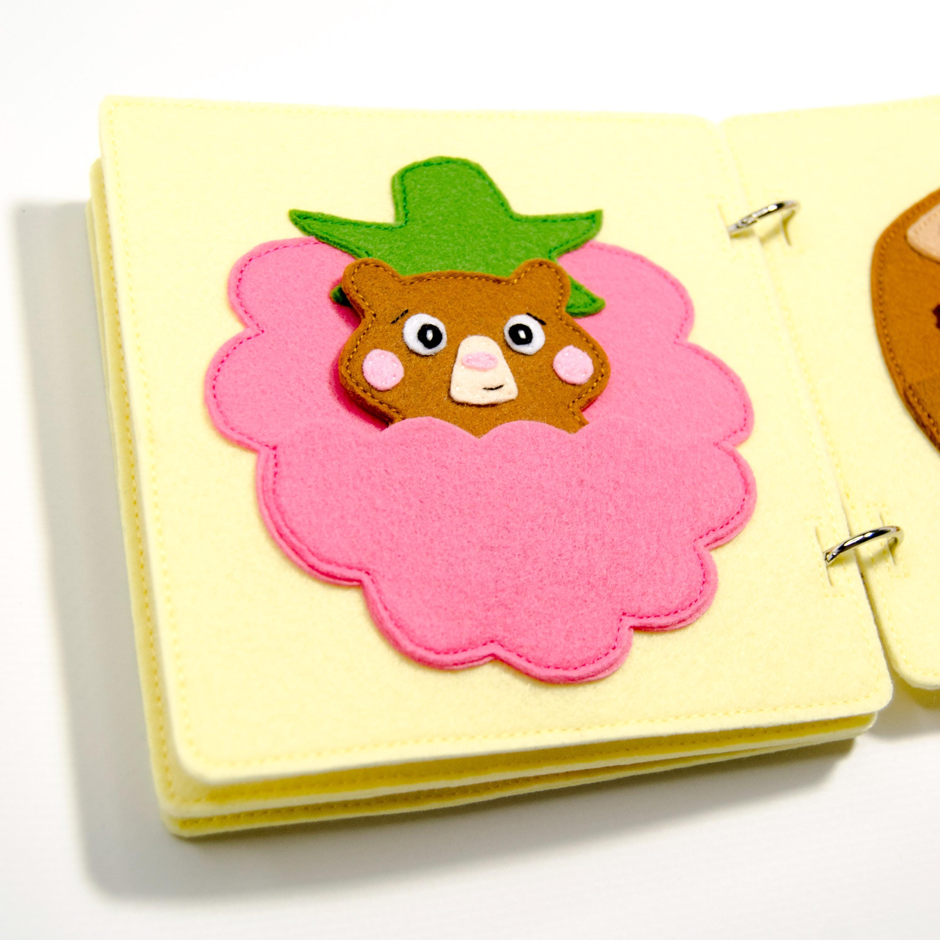 Felt Quiet Book Sewing Pattern PDF – 12x12 Cm (4.7x4.7") DIY Tutorial ...