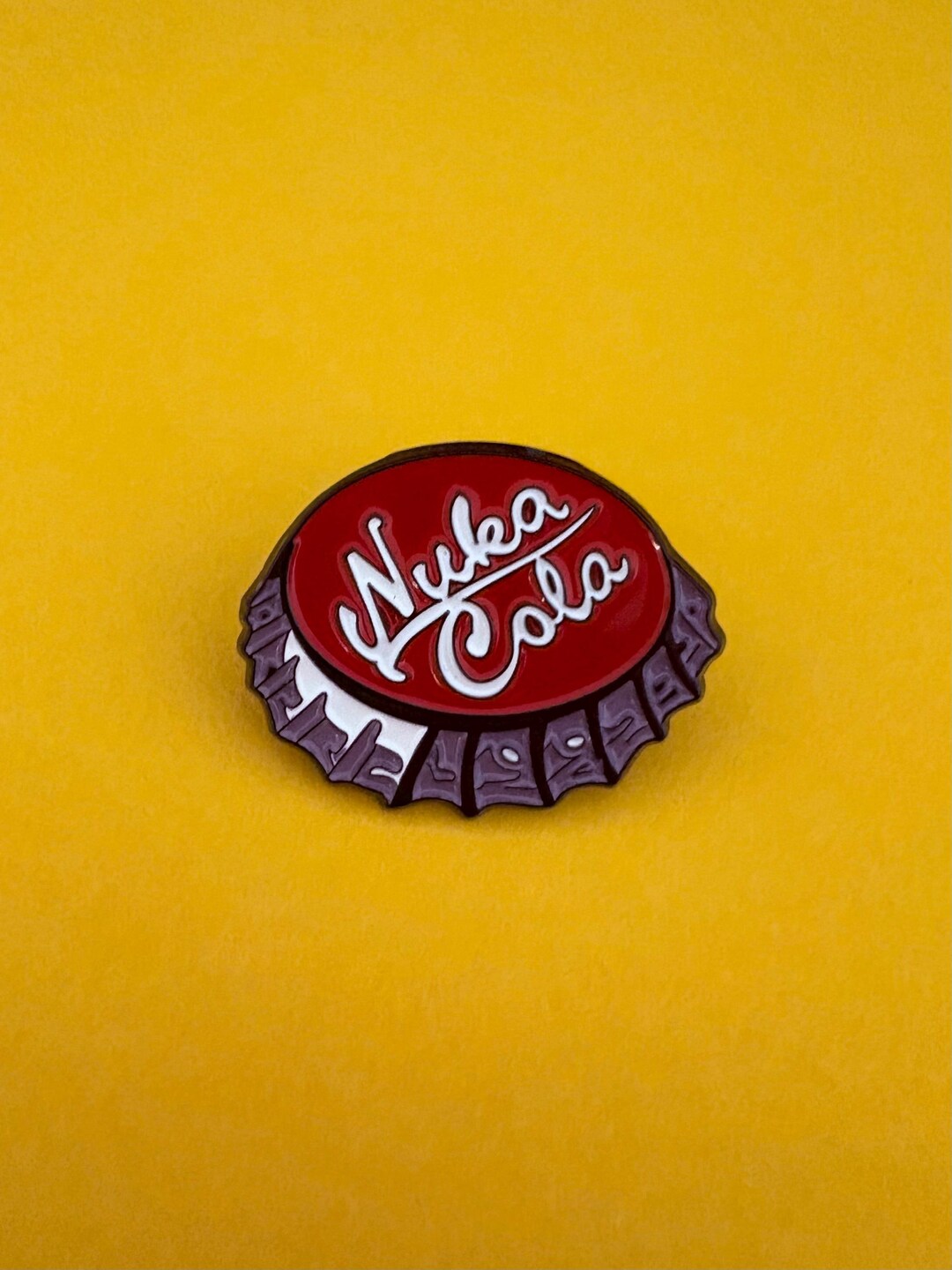 Fallout Nuka Cola Bottle Cap Enamel Pin - Etsy