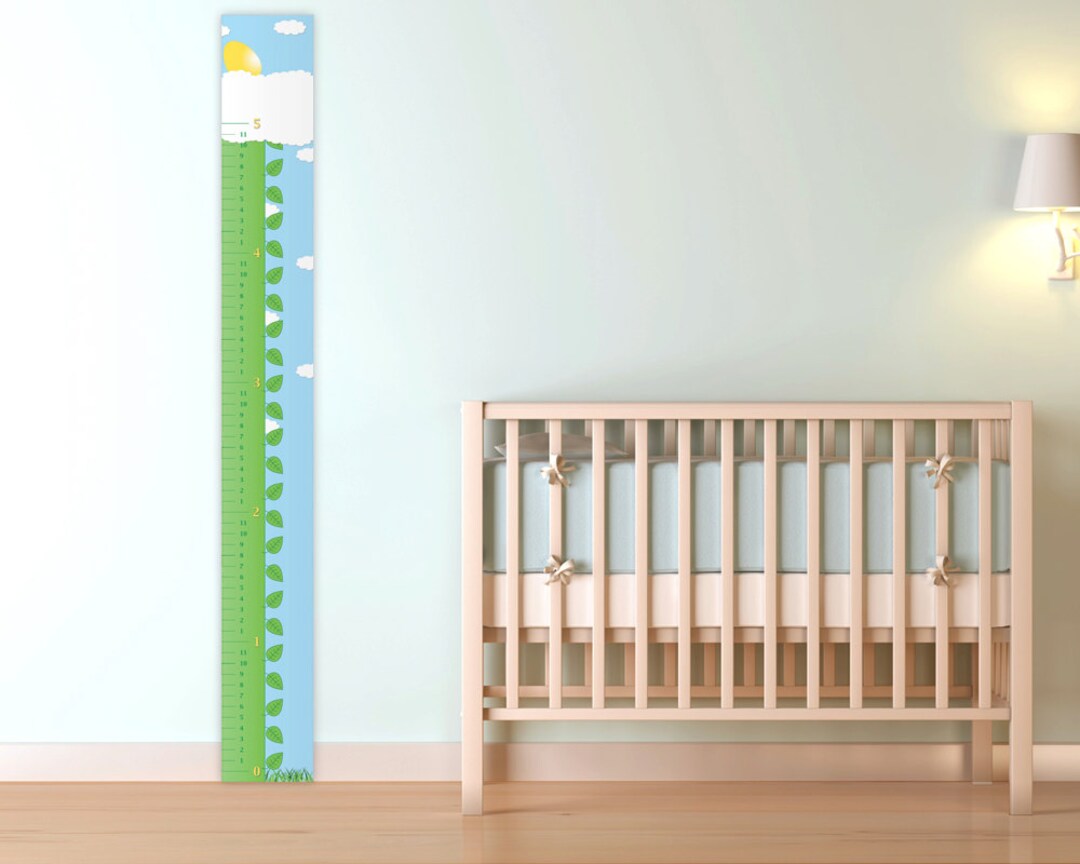 Growth Chart for Children, Jack and the Beanstalk, Printable - Etsy