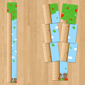Apple Tree Growth Chart for Children, Printable - Etsy
