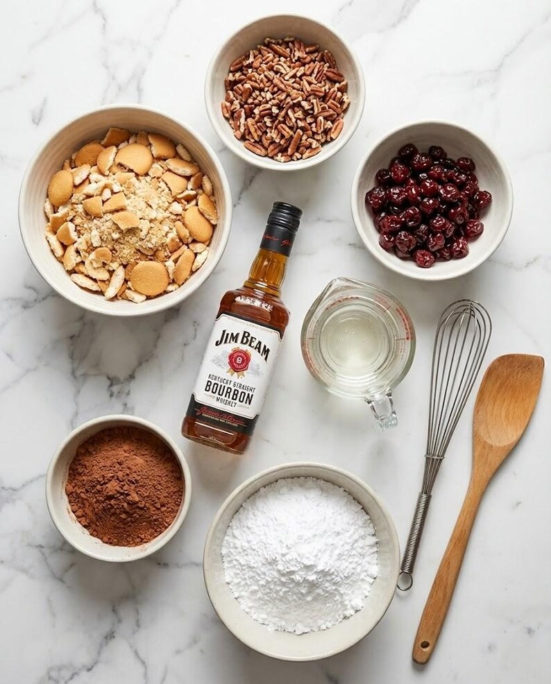 Cherry Bourbon Balls Recipe | No-bake Holiday Dessert (PDF) - Etsy