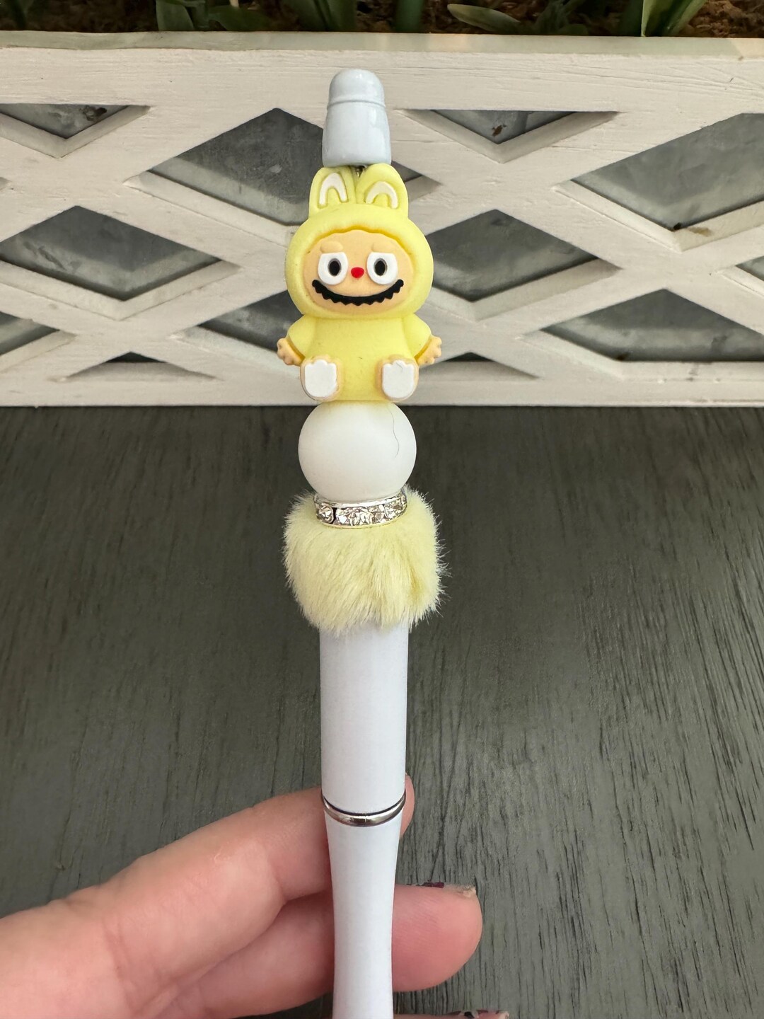 Labubu Pen Yellow - Etsy