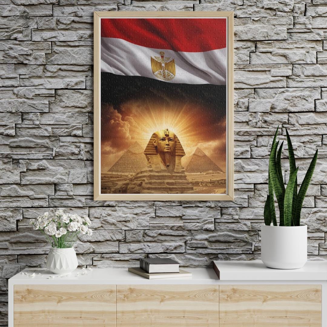 Egyptian Sphinx Jigsaw Puzzle: History Lovers Gift - Etsy